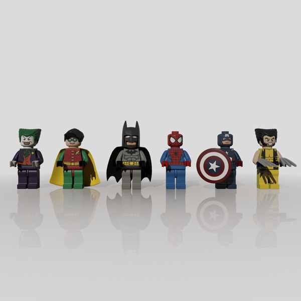 Lego mafia 3D model - TurboSquid 1452980