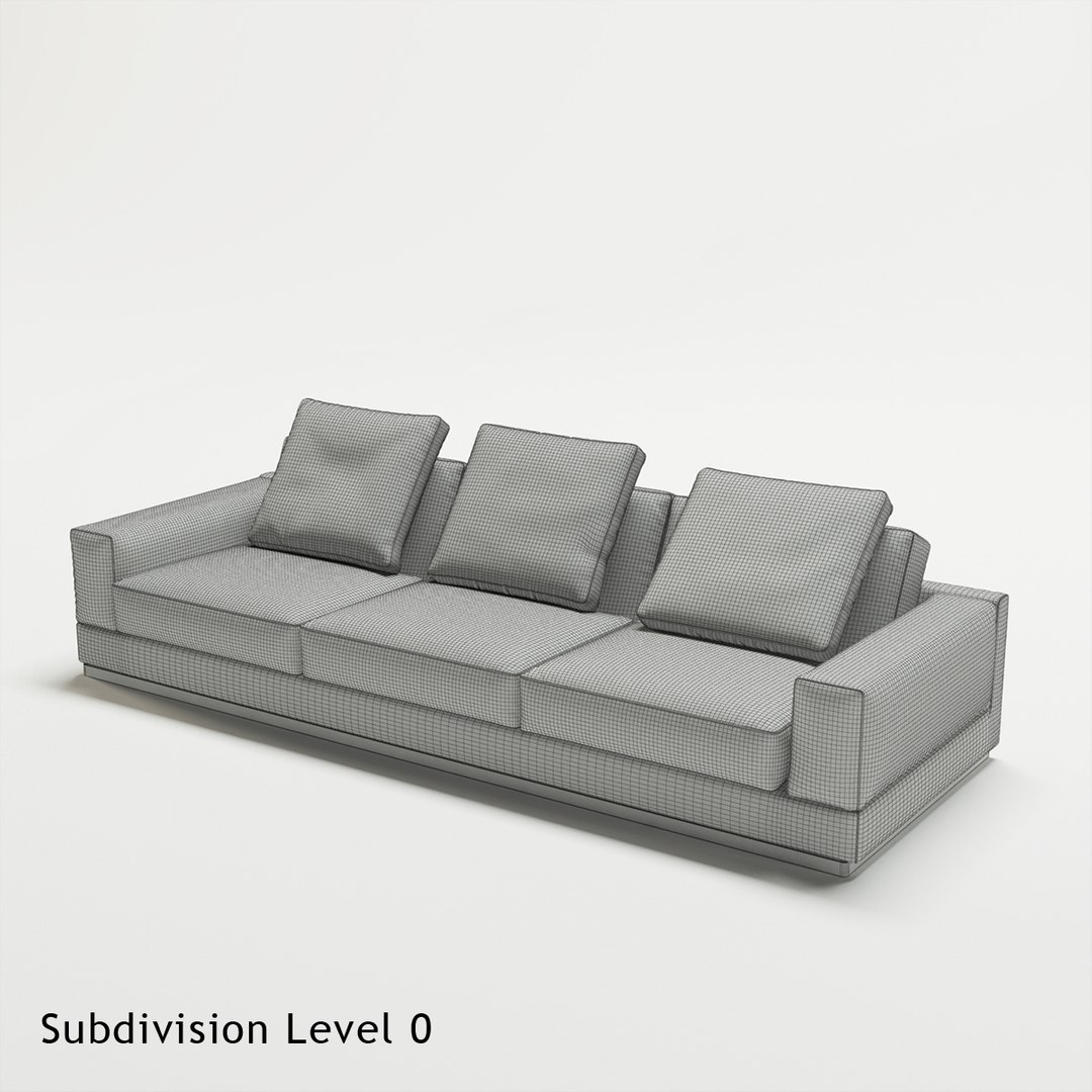 Flexform Big Bob 3d Model