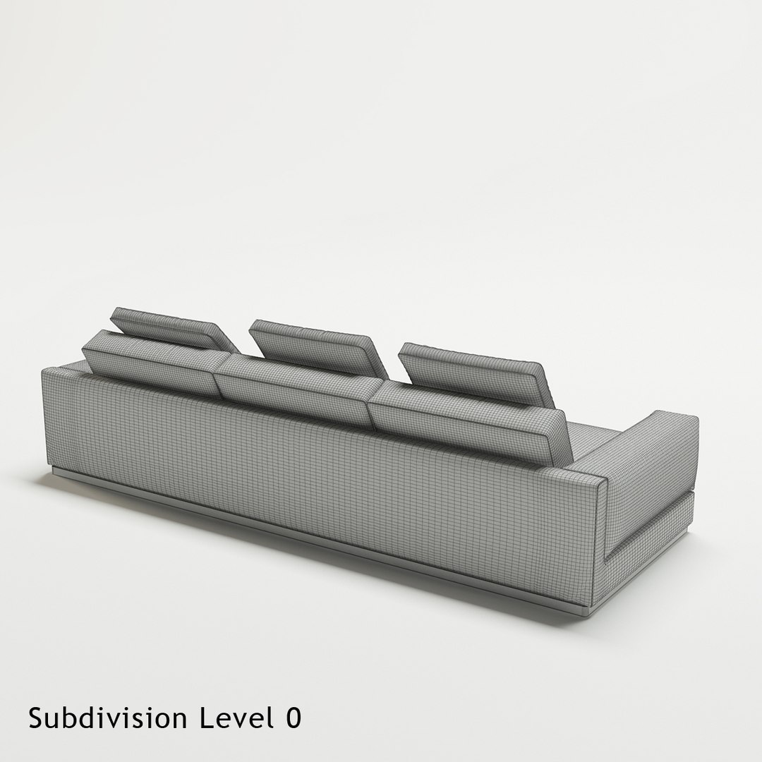 Flexform Big Bob 3d Model