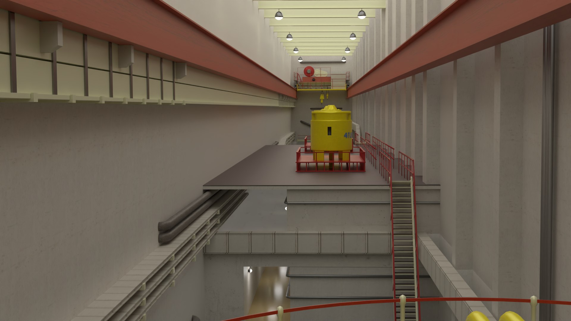 3D Chernobyl Pump Room model - TurboSquid 1997189