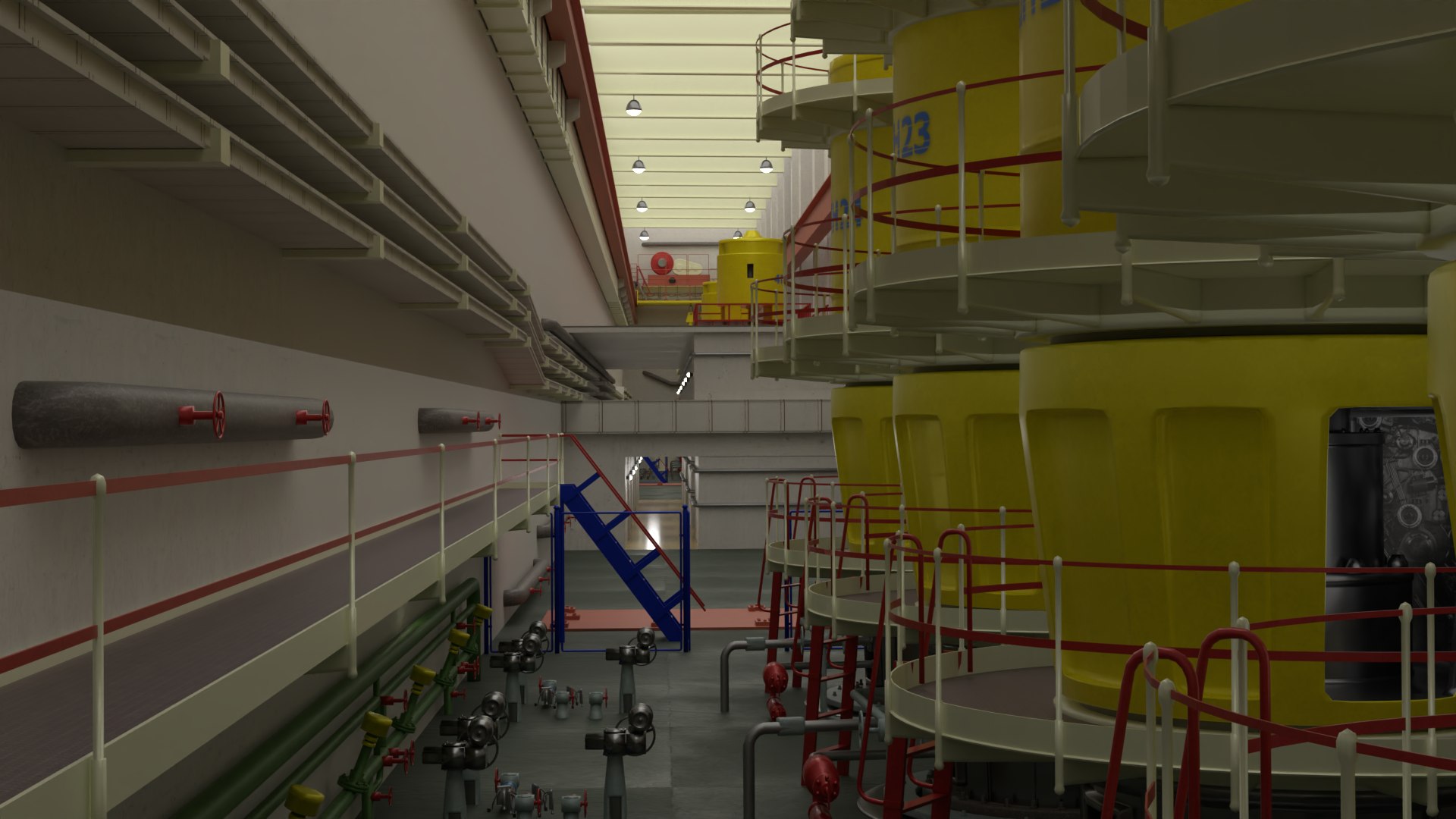 3D Chernobyl Pump Room model - TurboSquid 1997189