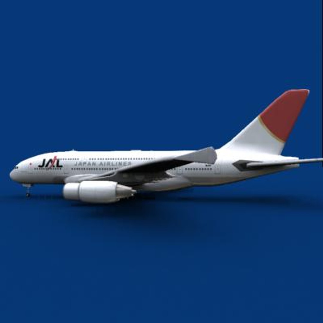 Airbus A380 3d Model