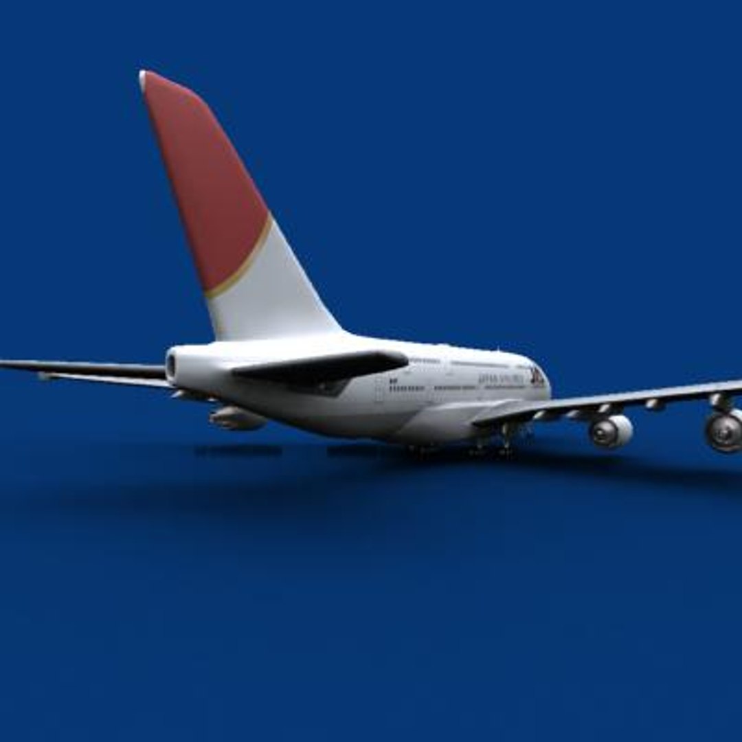 Airbus A380 3d Model