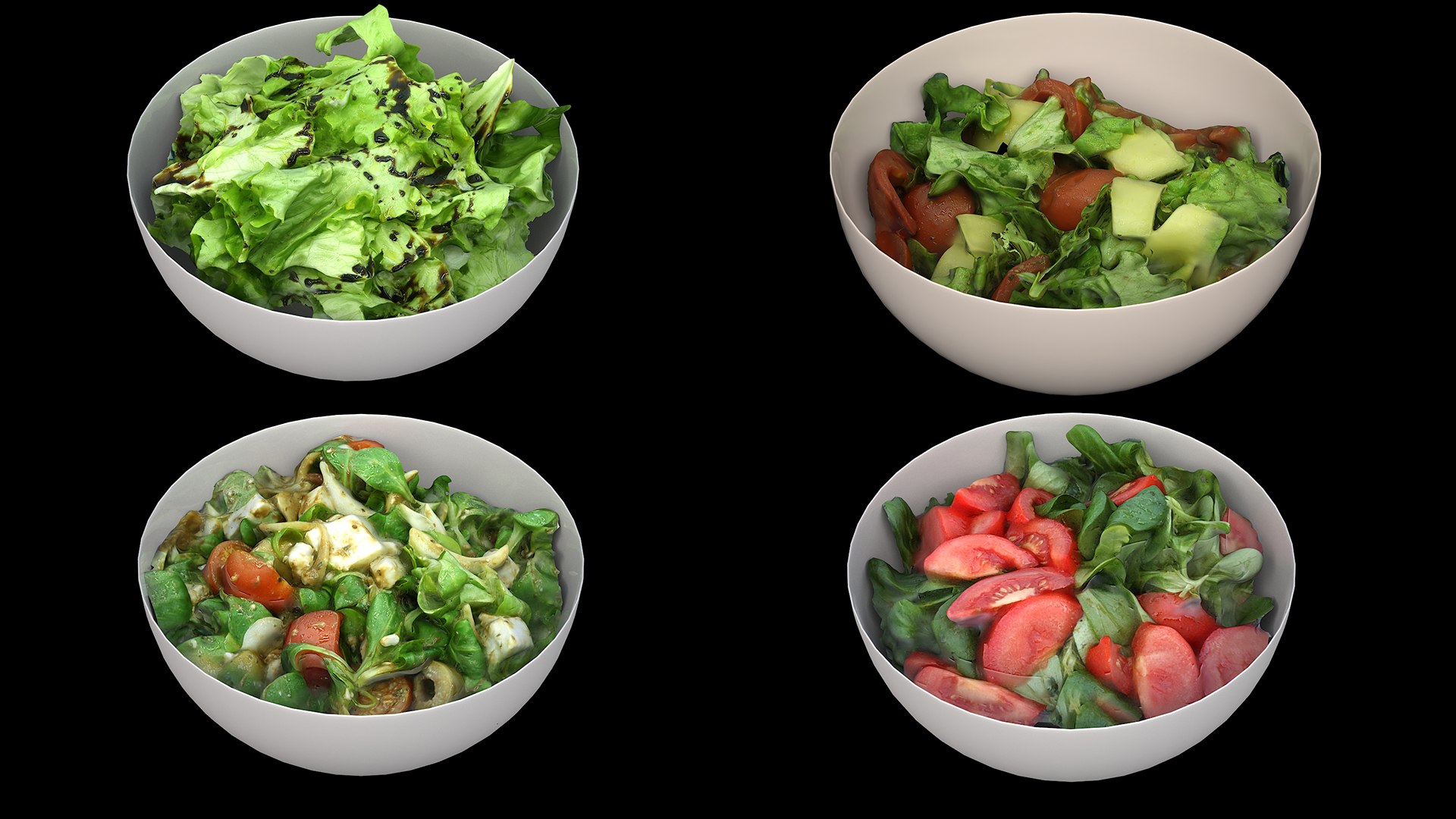 3D Salad Collection 04 - TurboSquid 1806506