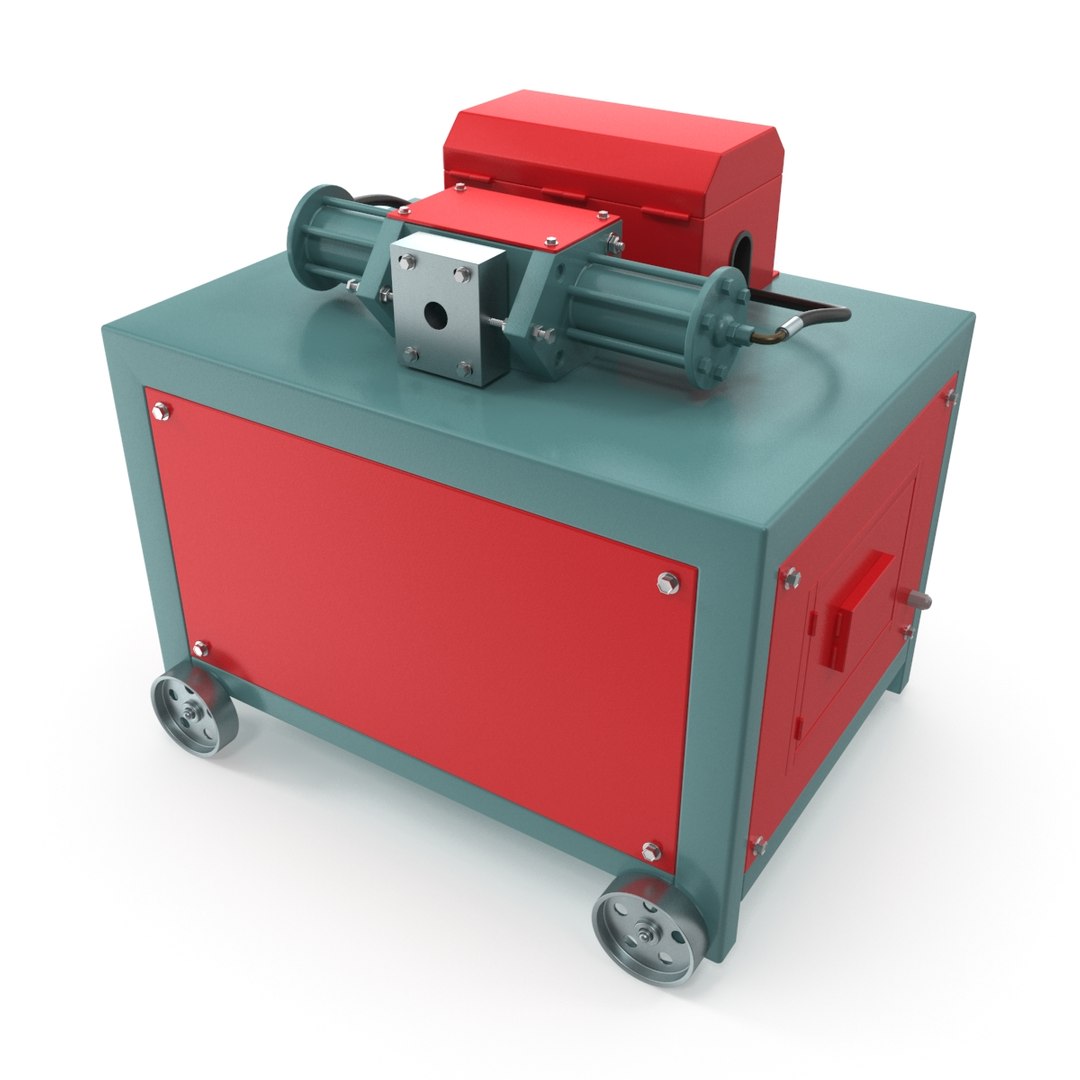 Pipe Punching Machine PBR Model - TurboSquid 2180677