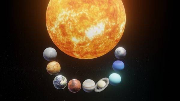 Photorealistic solar planet moon 3D - TurboSquid 1510432