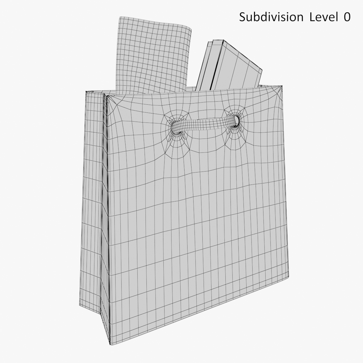 Cr01 sofa bag 01 3D model - TurboSquid 1225076