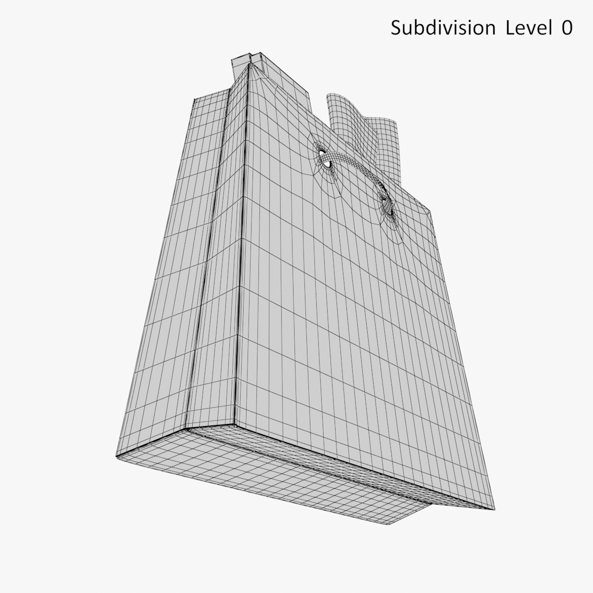 Cr01 sofa bag 01 3D model - TurboSquid 1225076