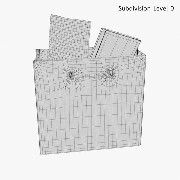 Cr01 sofa bag 01 3D model - TurboSquid 1225076