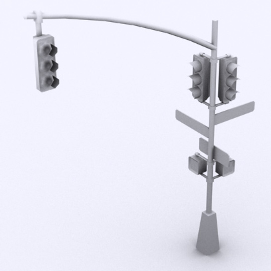 Traffic Lights 3d Max