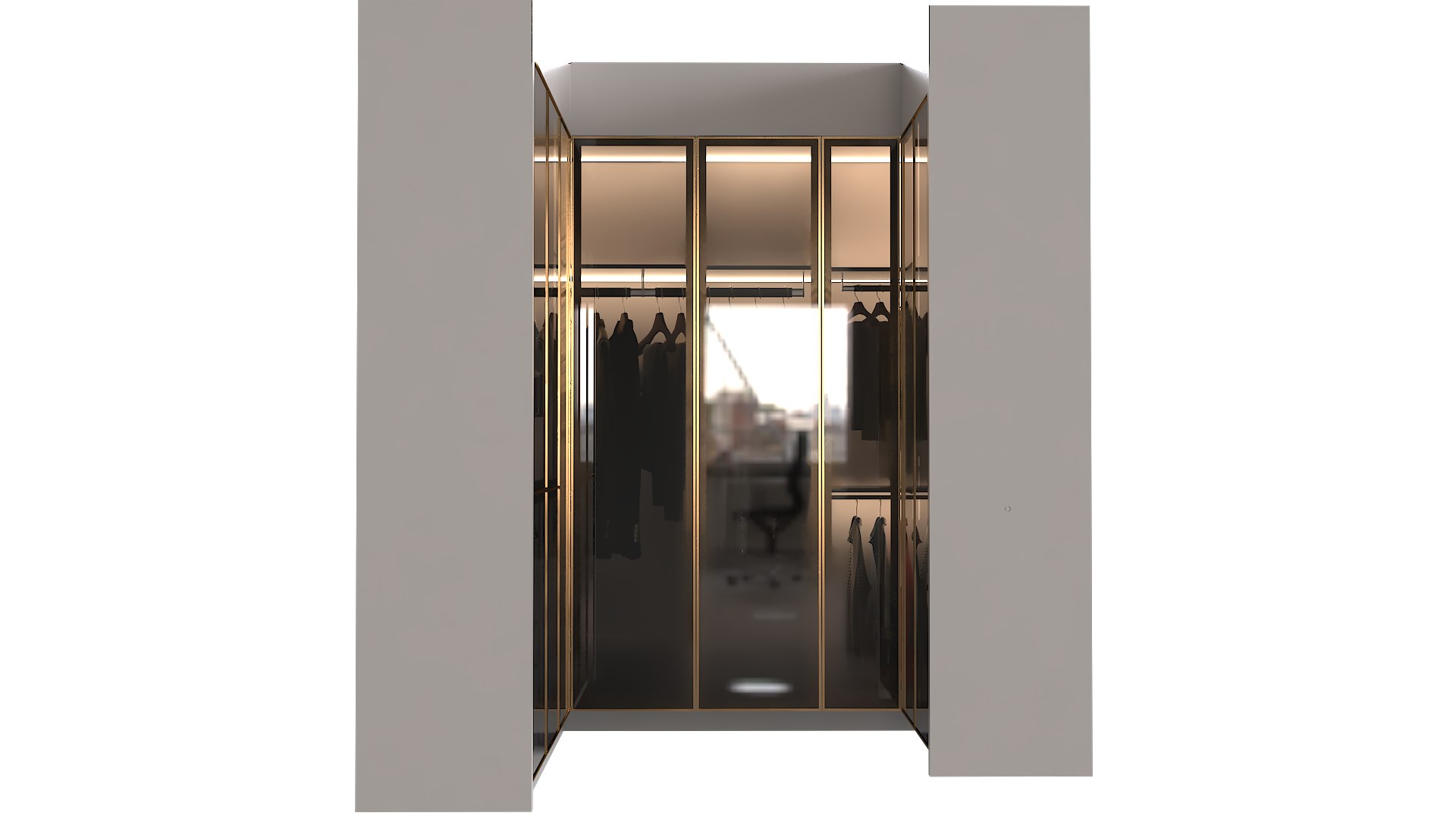 3D Dressing Room Clothes Cabinet - TurboSquid 2136807