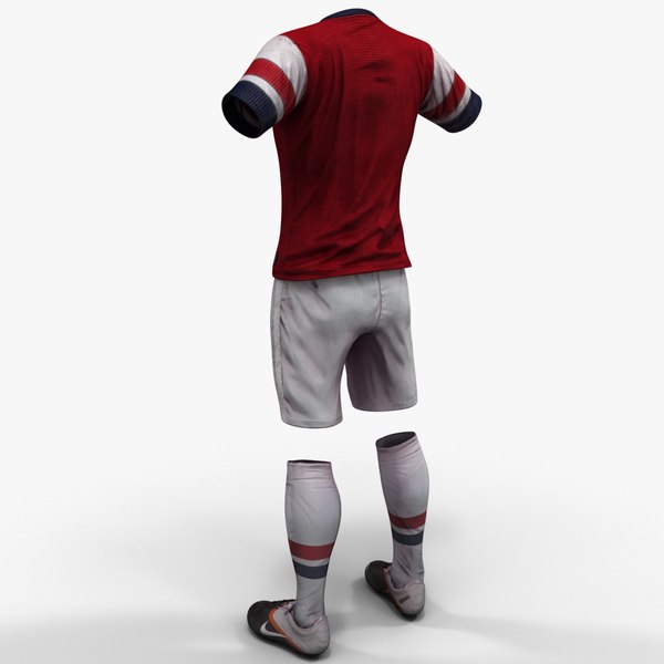 3d soccer clothes model