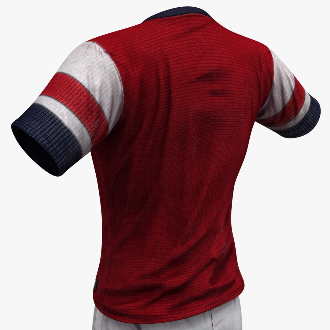 3d Soccer Clothes Model