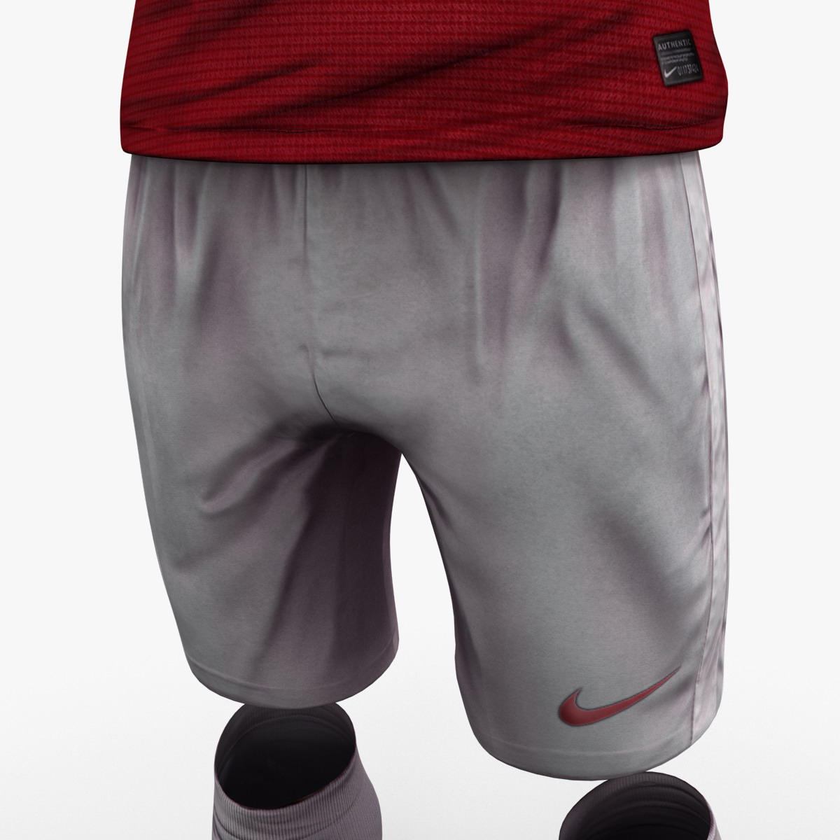 3d soccer clothes model