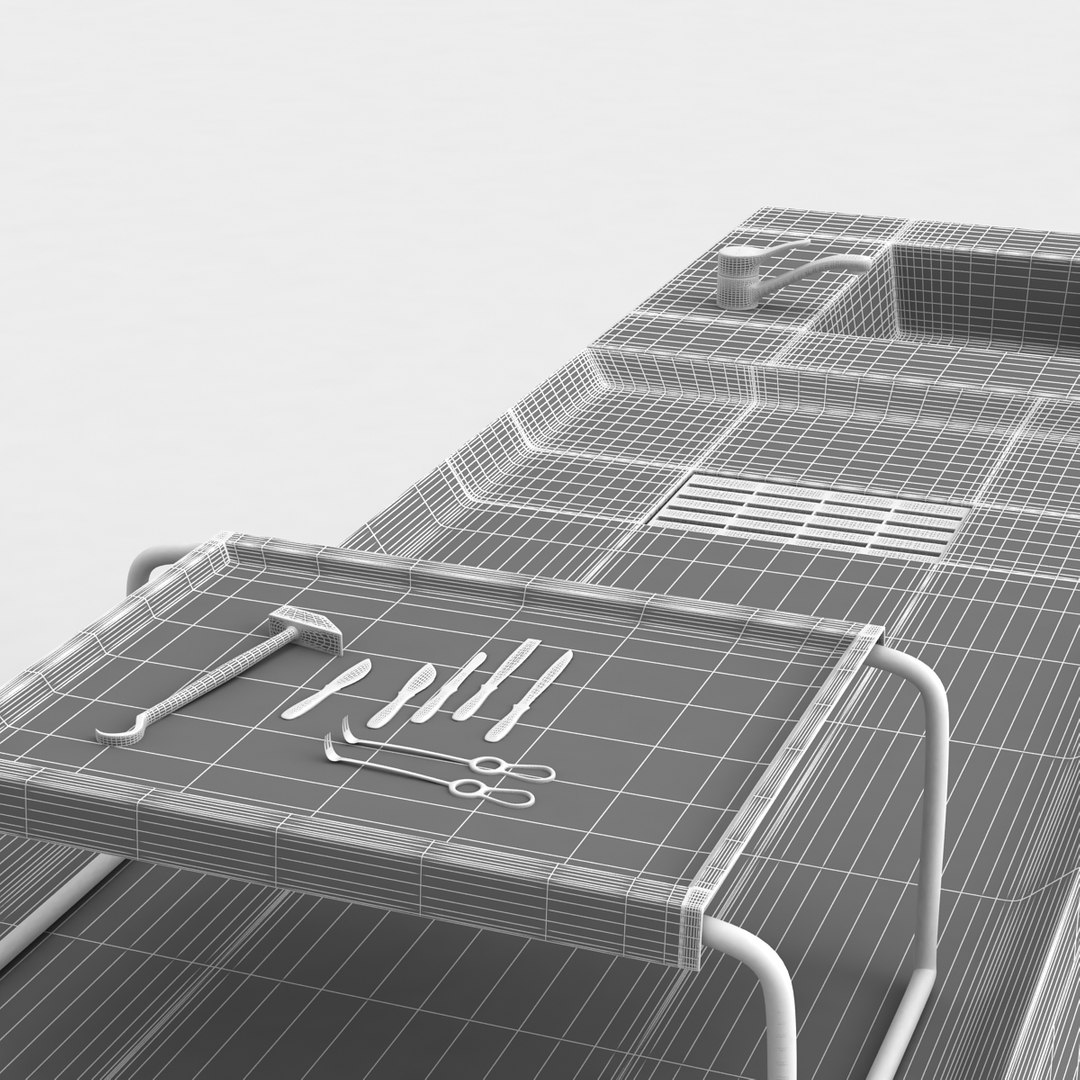3ds Max Autopsy Table