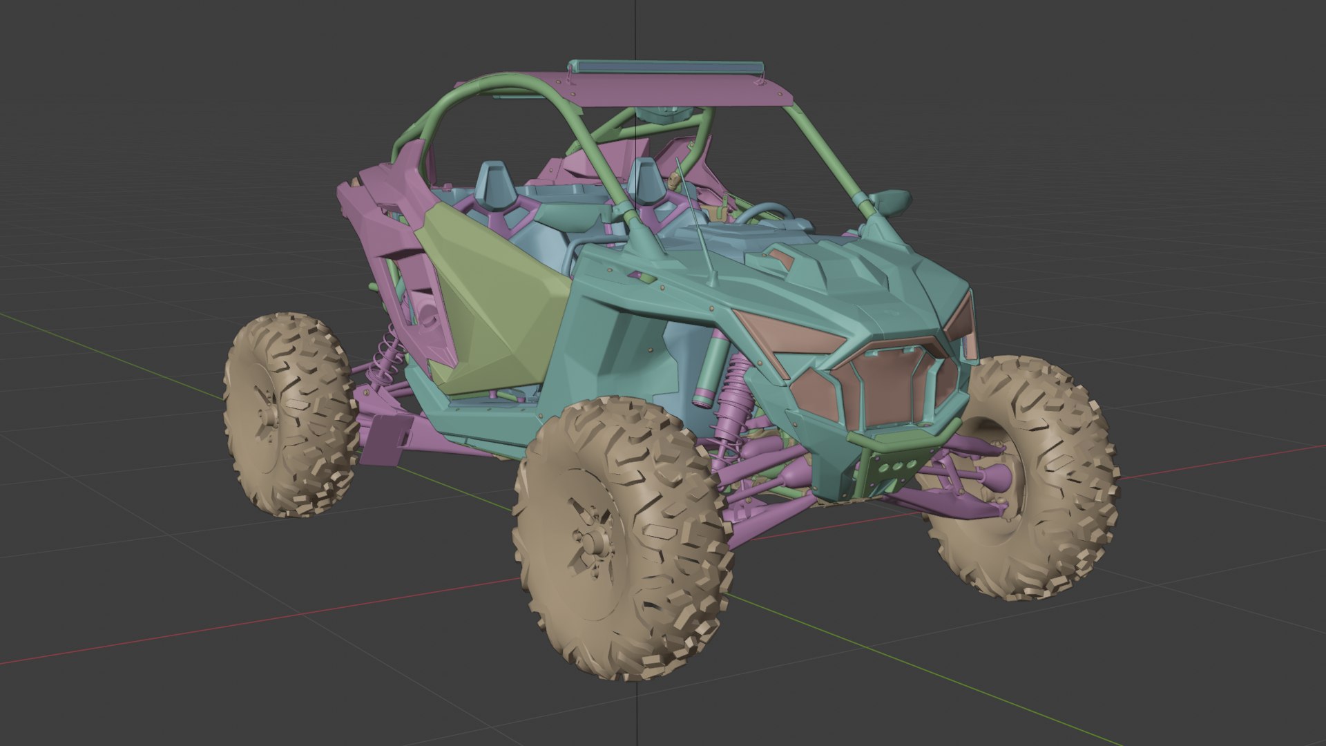 3D Polaris RZR - TurboSquid 2256305