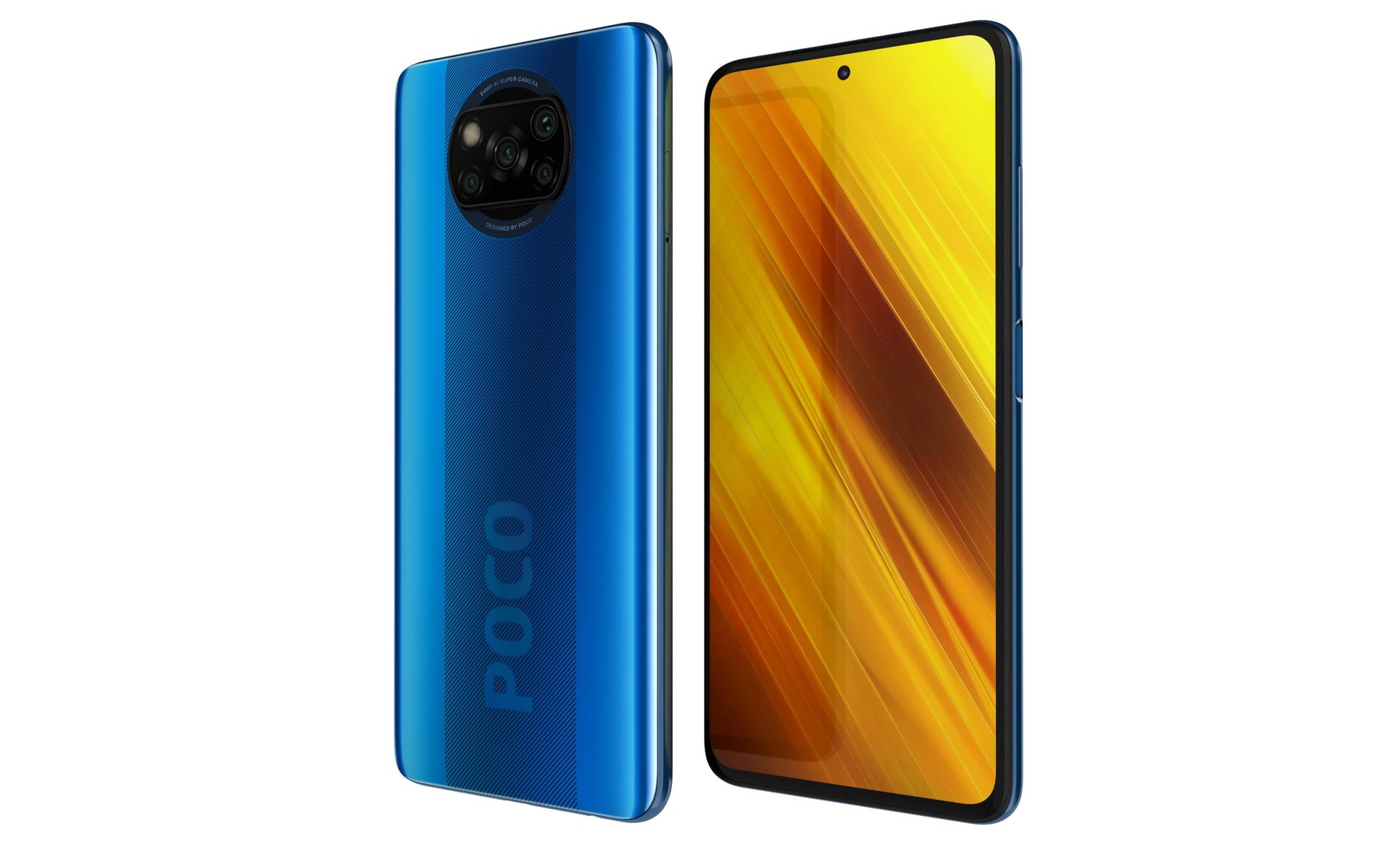 3D Xiaomi Poco X3 Cobalt - TurboSquid 1632232