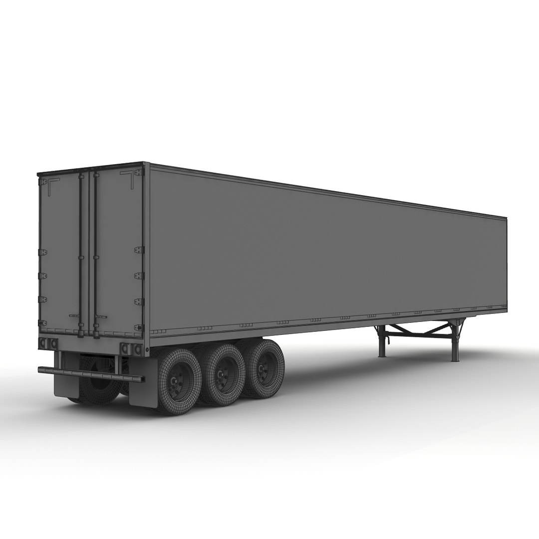 3d Van 3 Axle Model