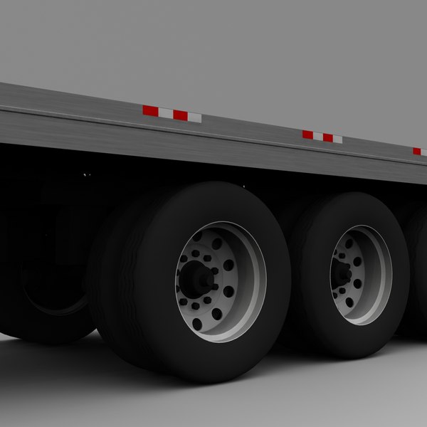 3d van 3 axle model