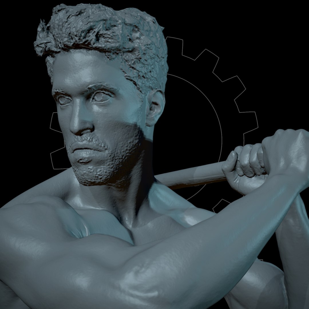 3d Male Scan - Mick Model