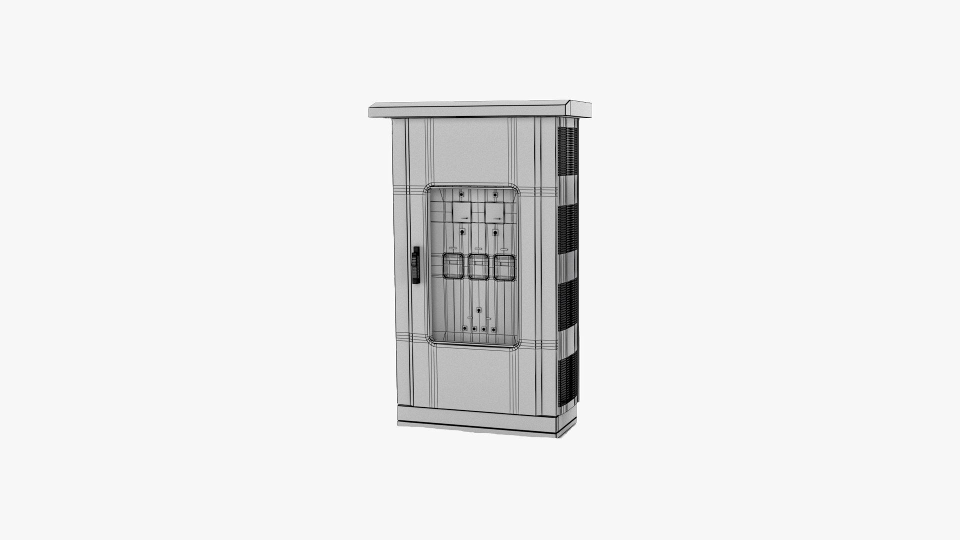 Street Power Box 3D - TurboSquid 1749305