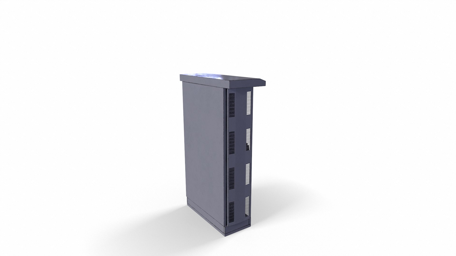Street Power Box 3D - TurboSquid 1749305