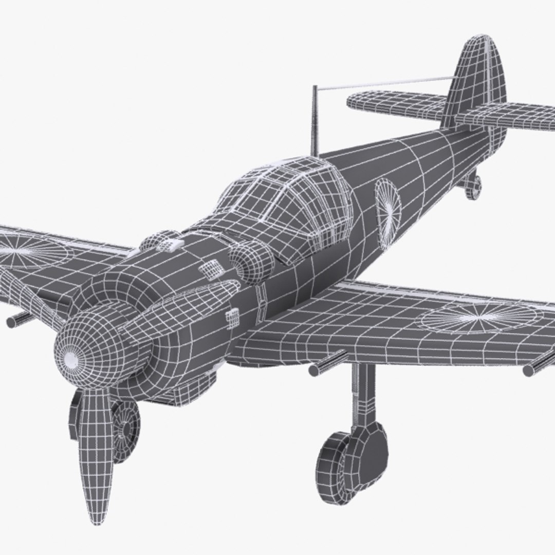 3ds Cartoon Japanese Aircraft