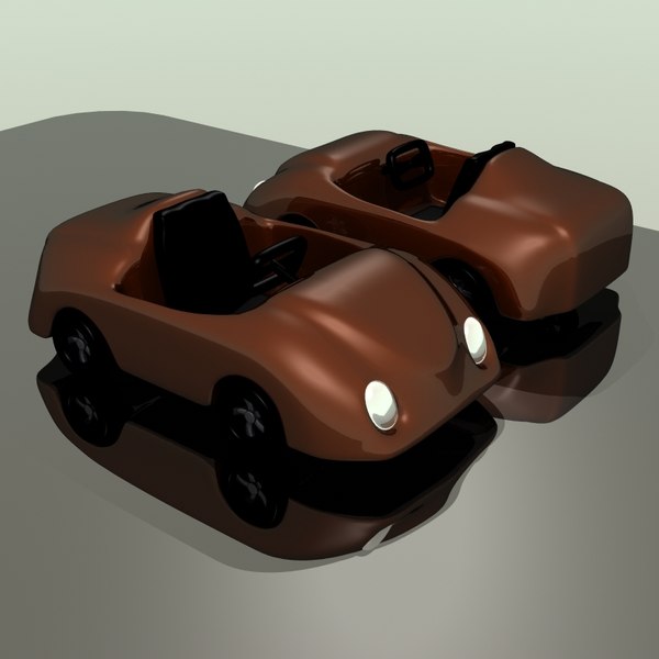 concept race car toy 3d lwo