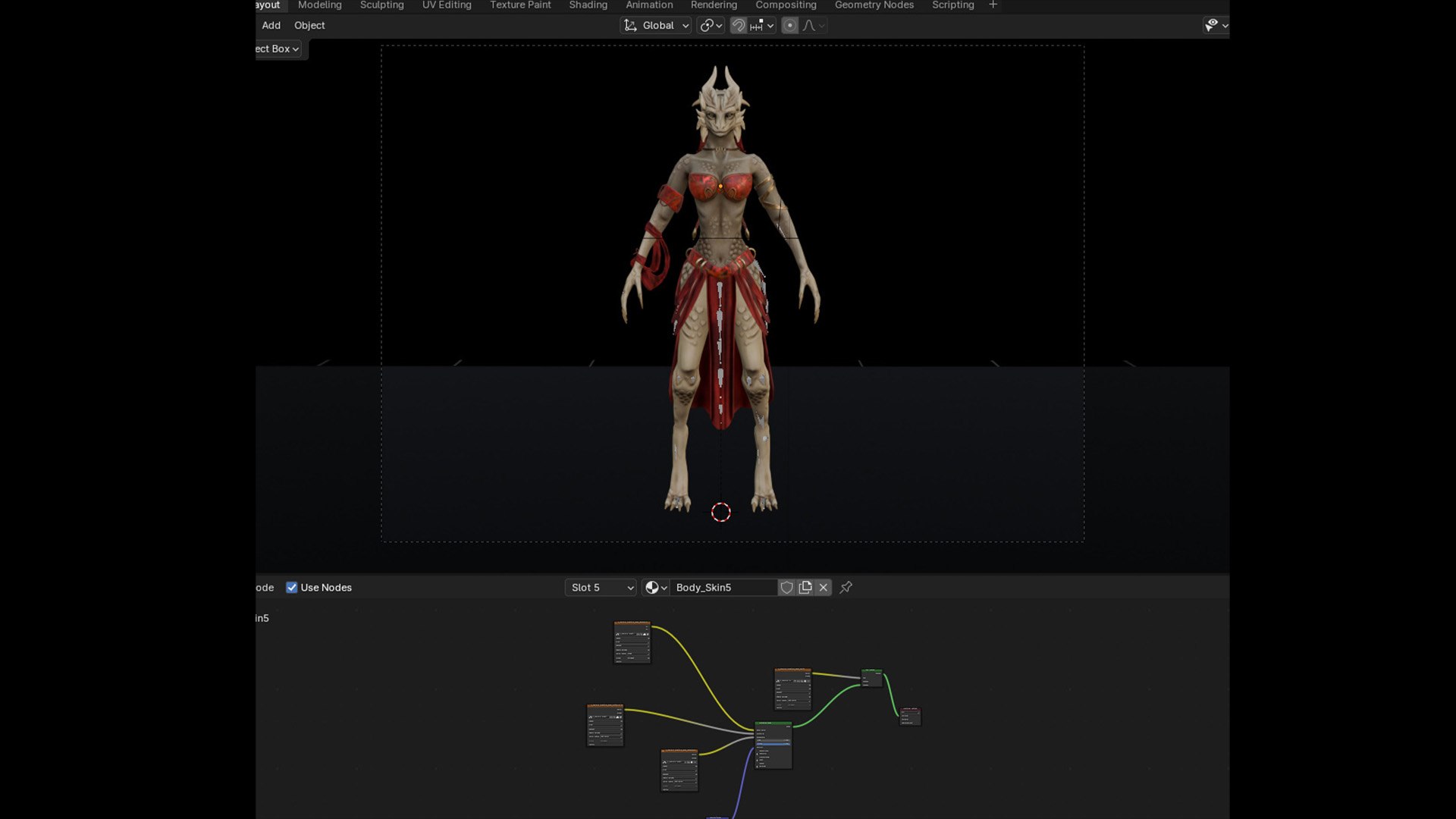Female Creature 3D Model - TurboSquid 2386723