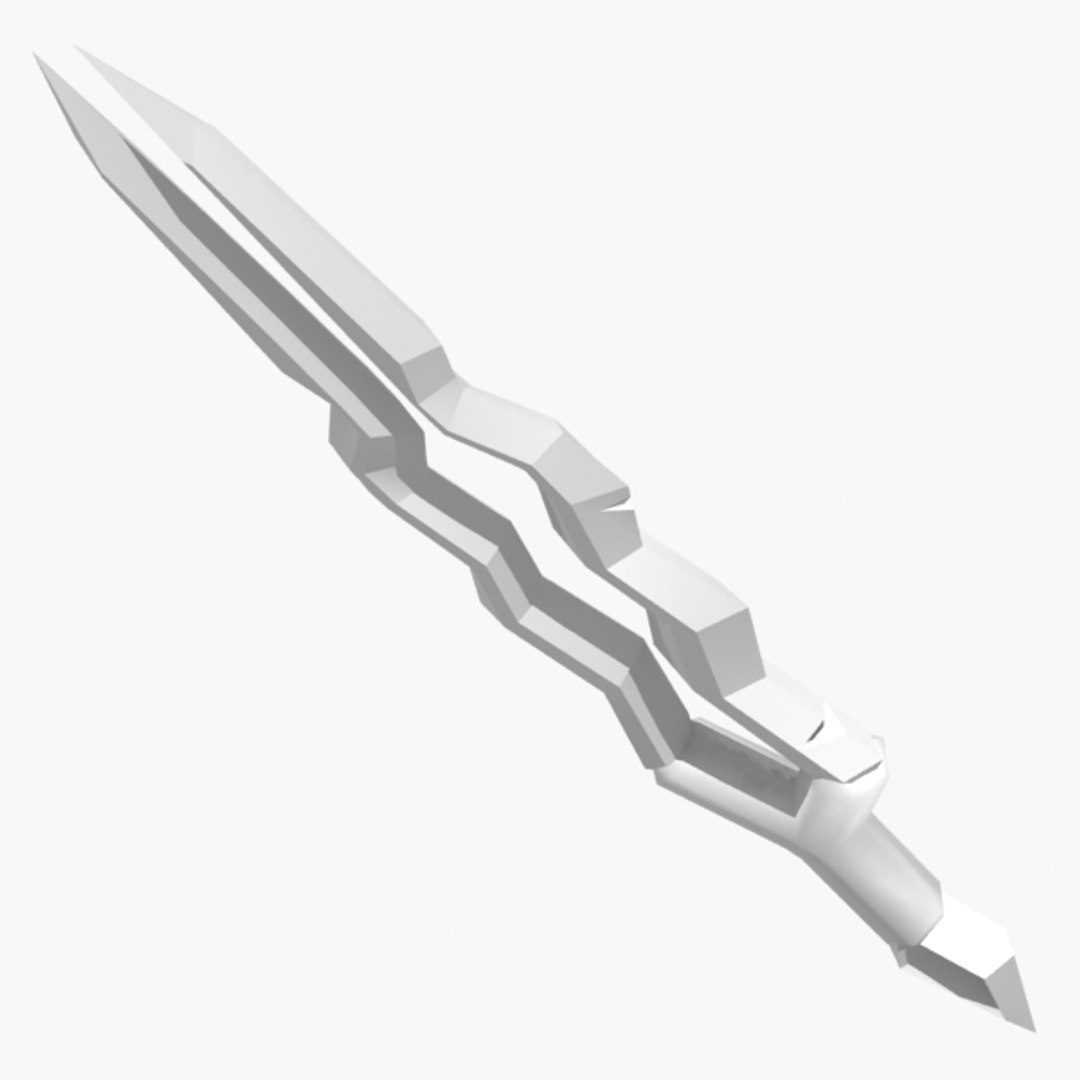 3d Model Sword Polys