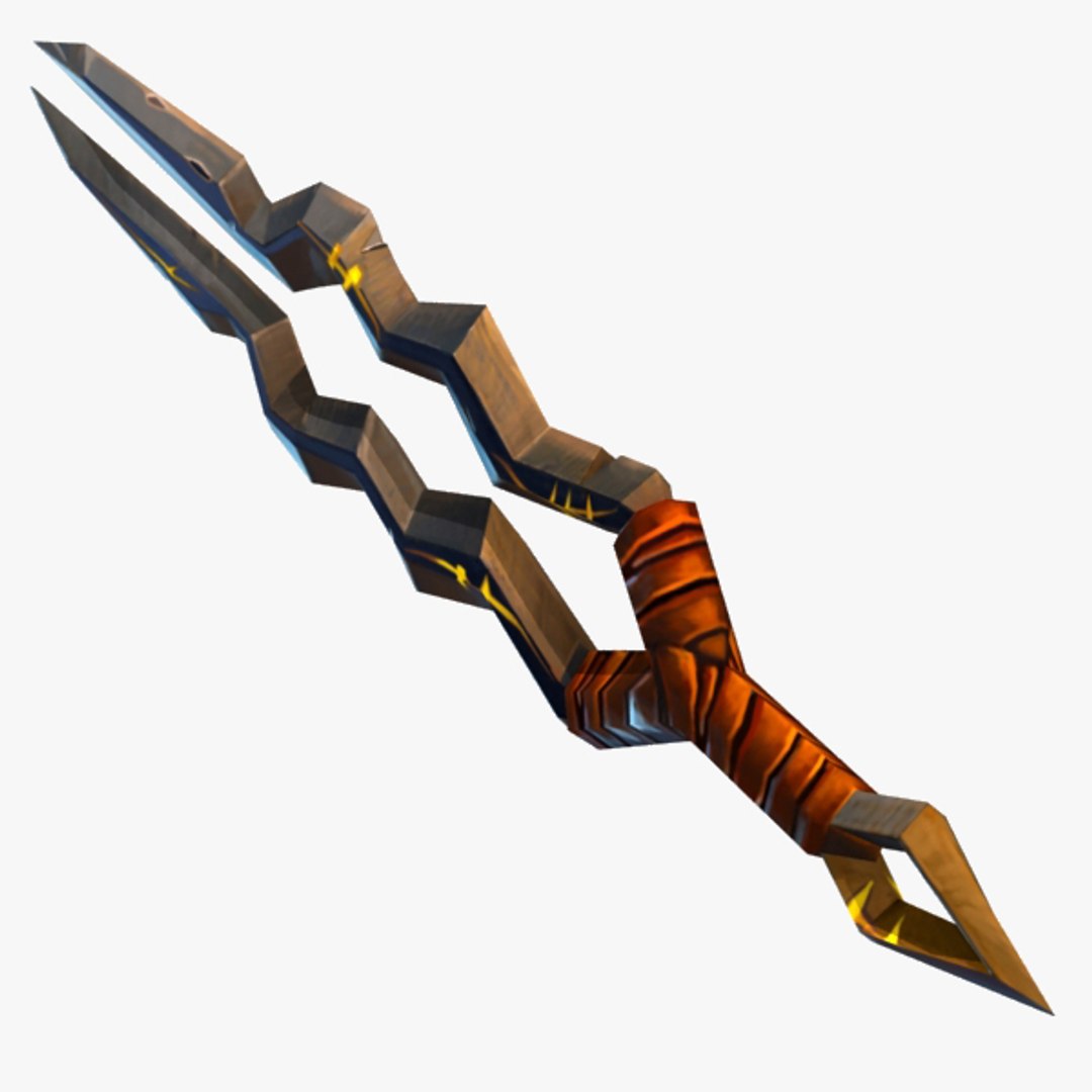 3d Model Sword Polys