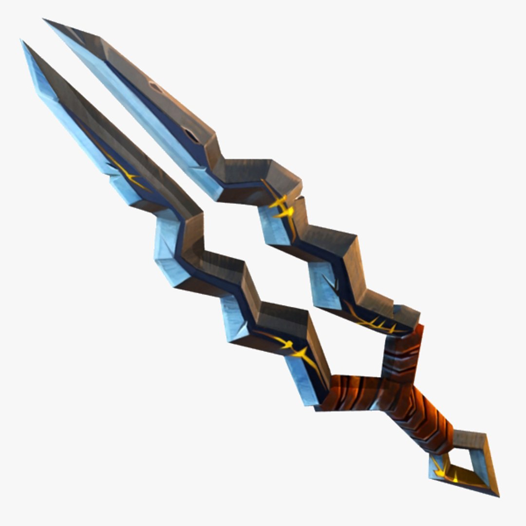 3d Model Sword Polys