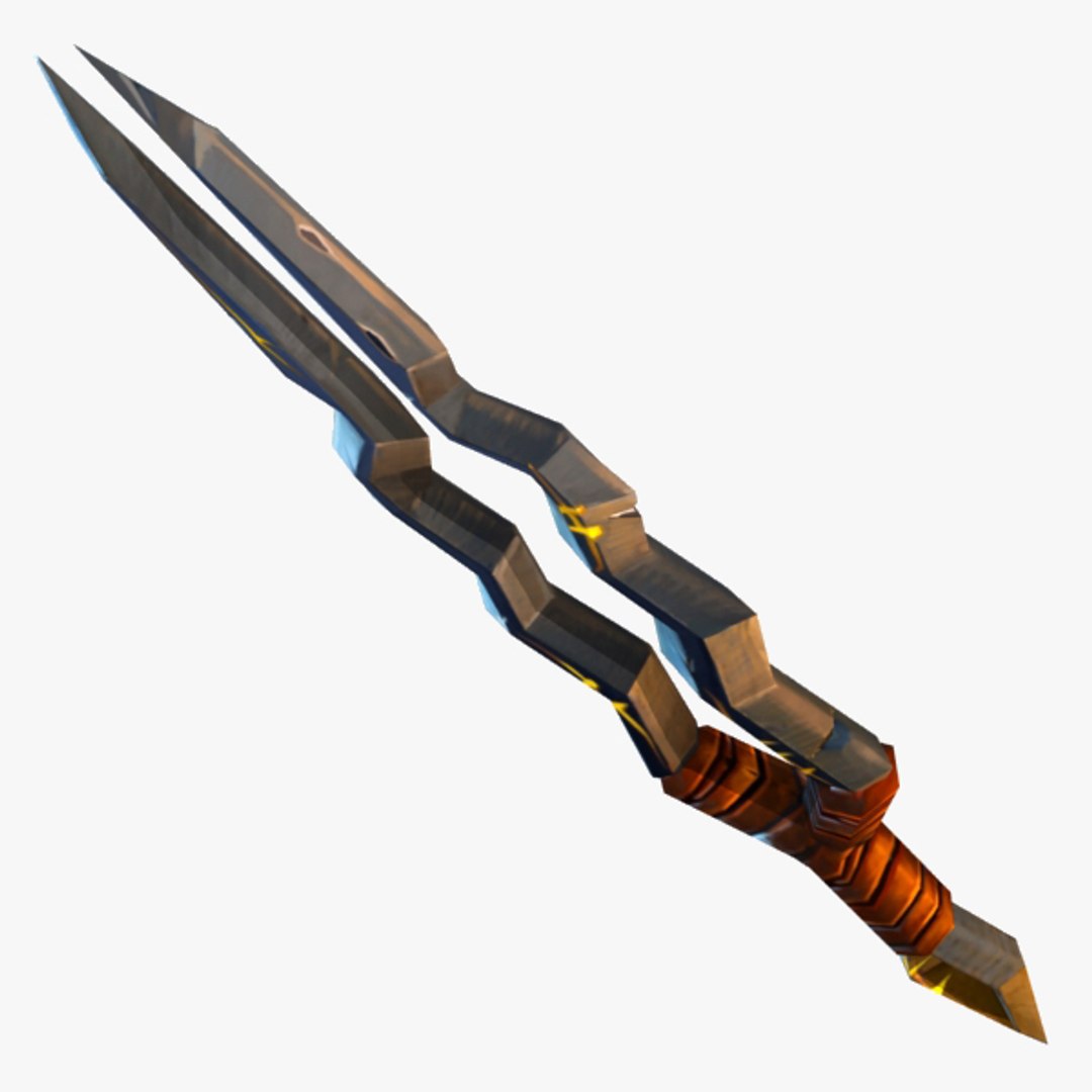 3d Model Sword Polys