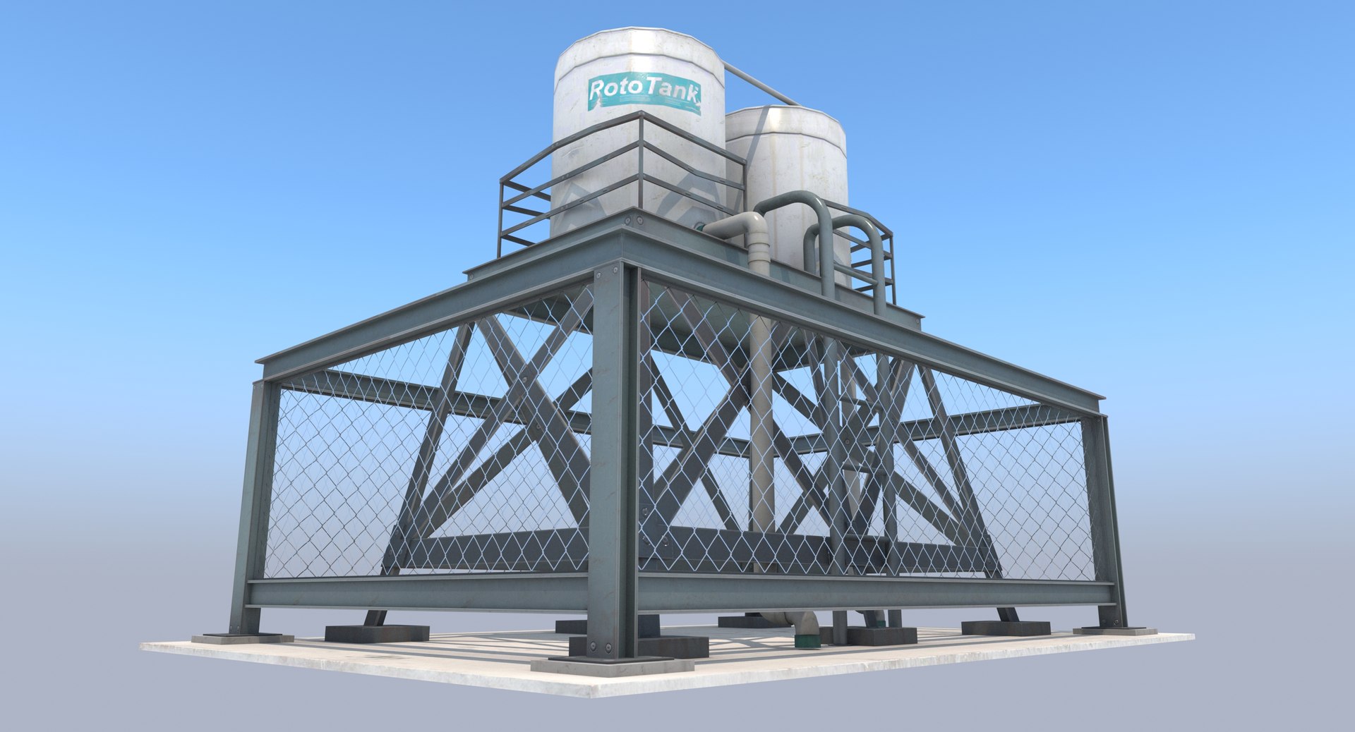 3D Water Tank Model - TurboSquid 1254179
