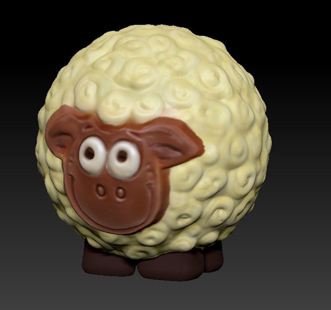 3D SHEEP Printable 1 Model - TurboSquid 1833807