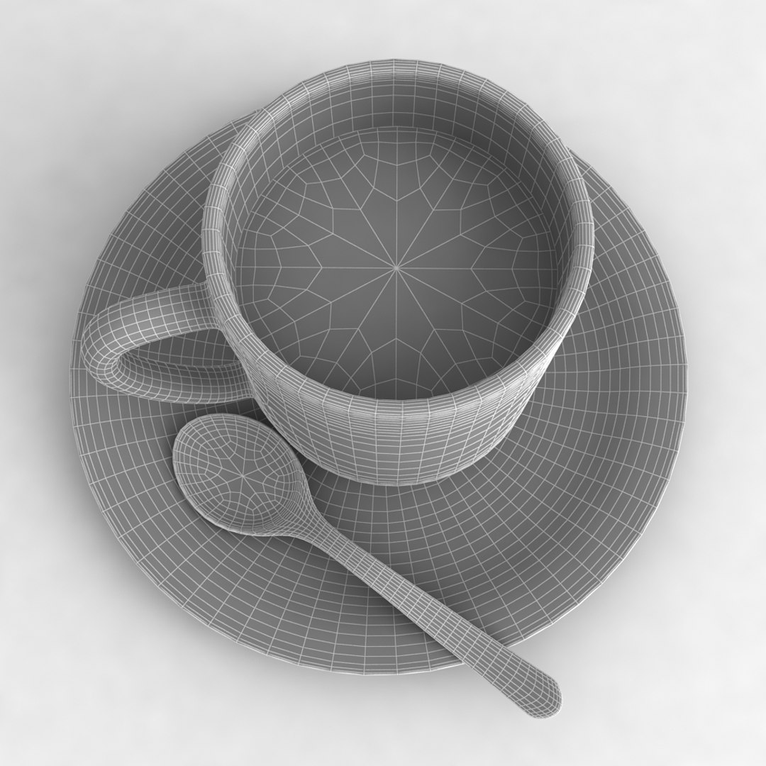 Cup Coffe Coffee 3d Model