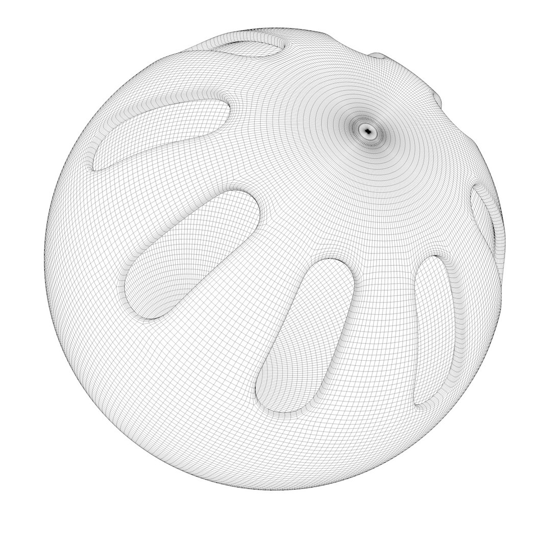 Wiffle Ball 3d Dxf