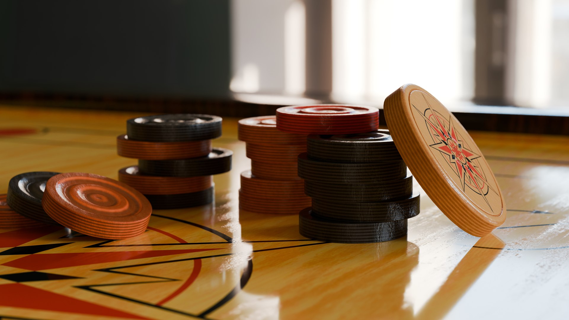 Carrom Board 3D - TurboSquid 2286520