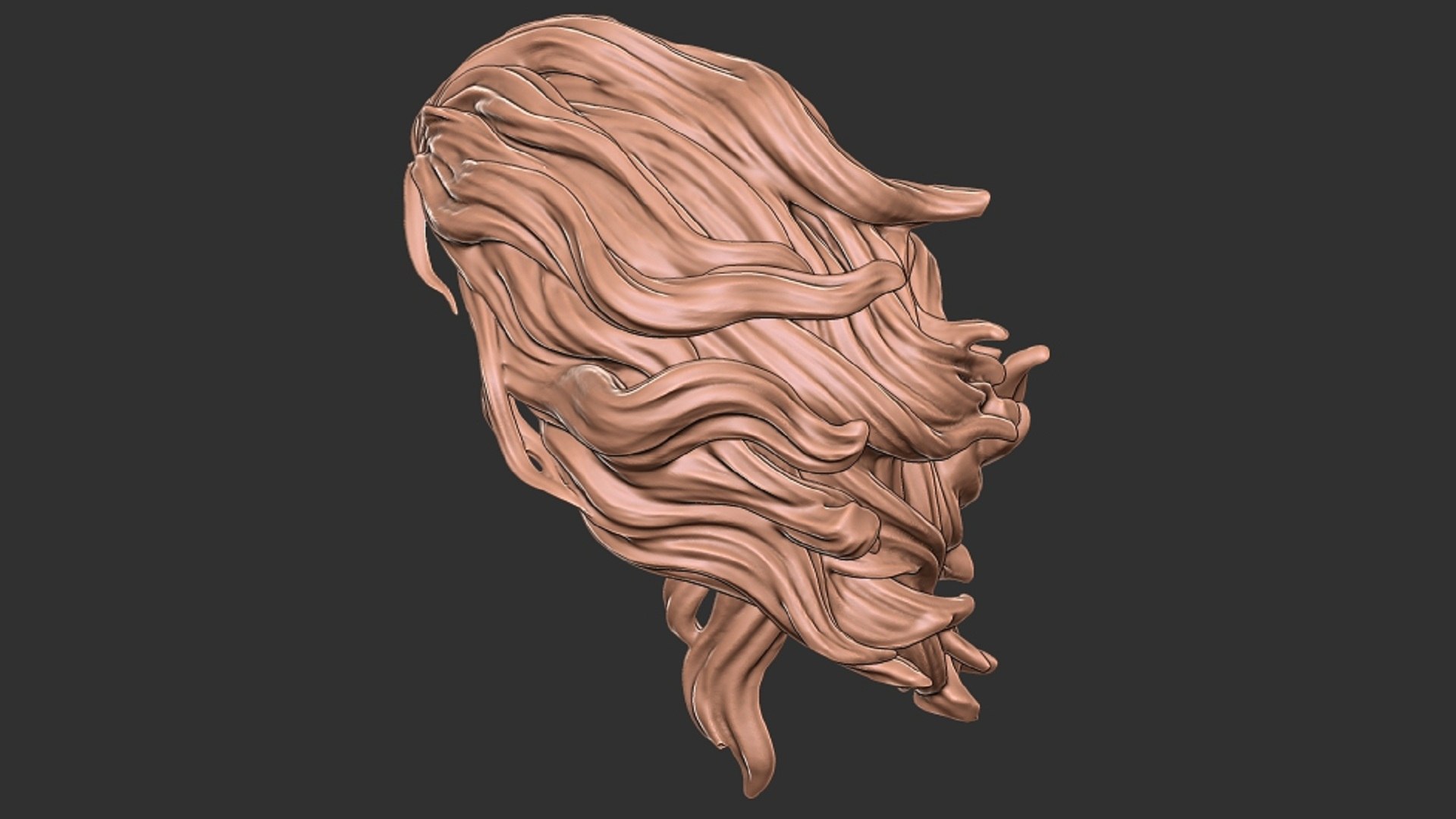 Hair 37 Model - TurboSquid 1901343