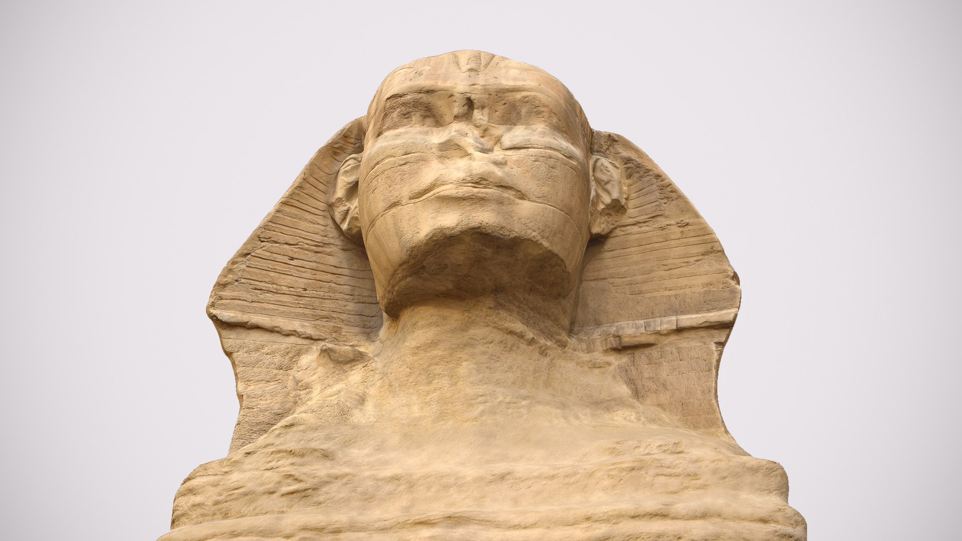 Remastered Great Sphinx Of Giza Based 3D Scan 3D Model - TurboSquid 2341440