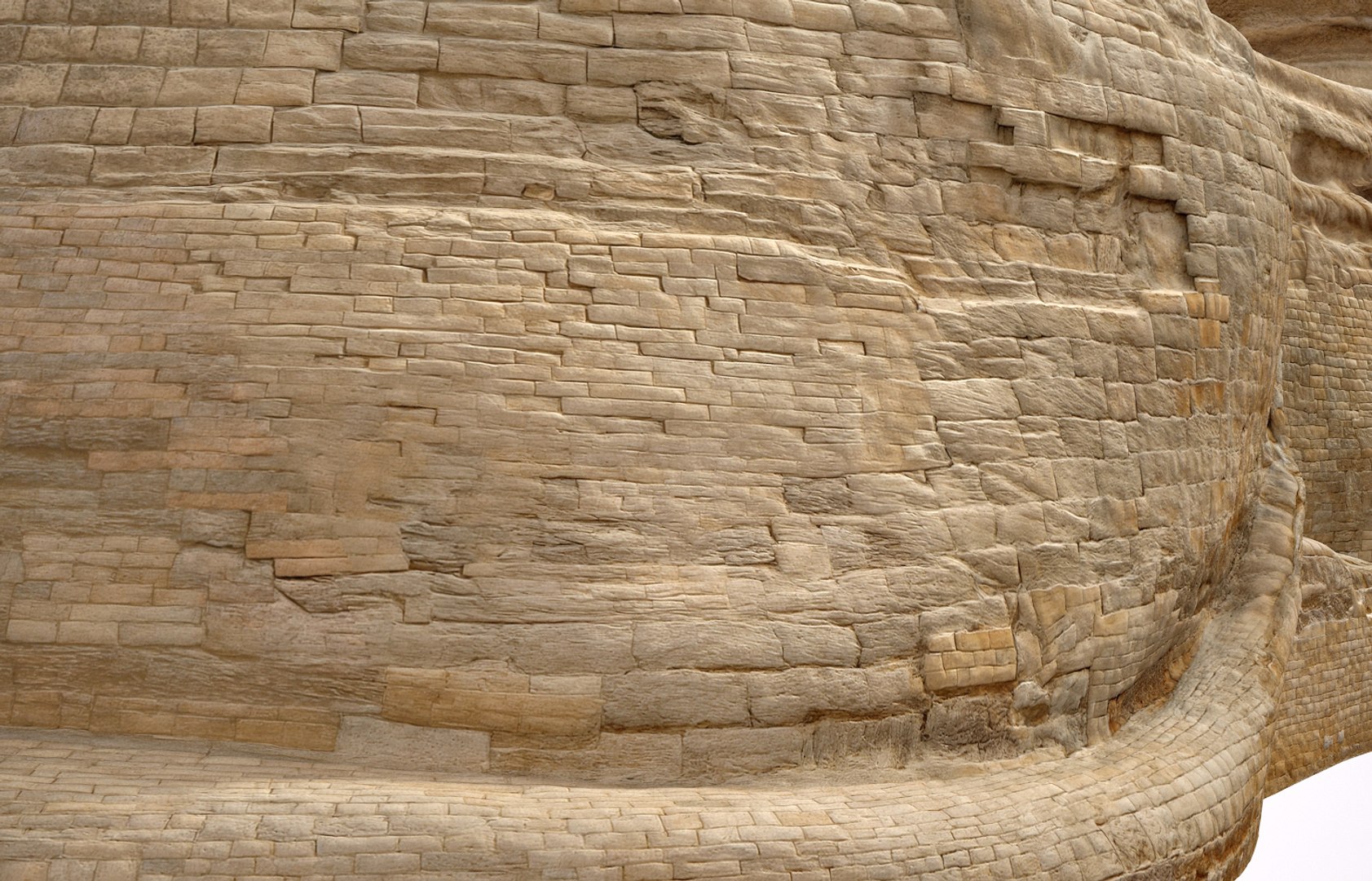 Remastered Great Sphinx Of Giza Based 3D Scan 3D Model - TurboSquid 2341440