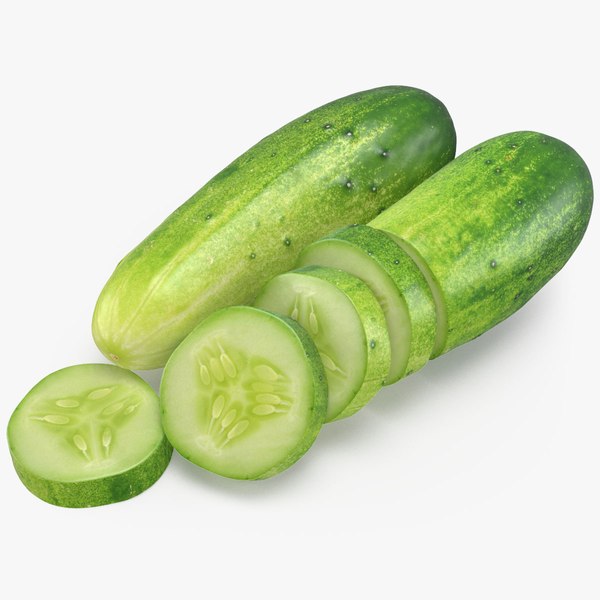 modelo 3d Cucumbers 02 - TurboSquid 2071685