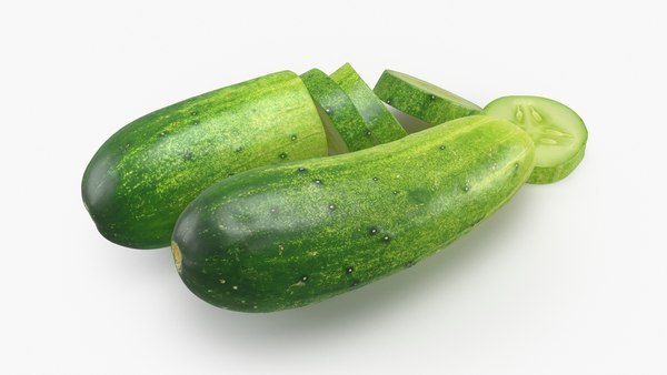 modelo 3d Cucumbers 02 - TurboSquid 2071685