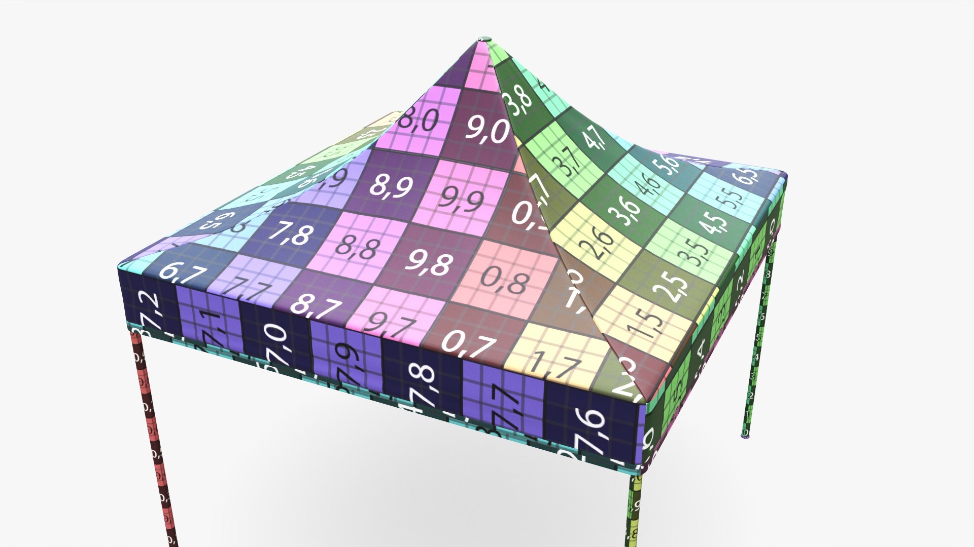 Mockup Display Tent 3D Model - TurboSquid 1707955