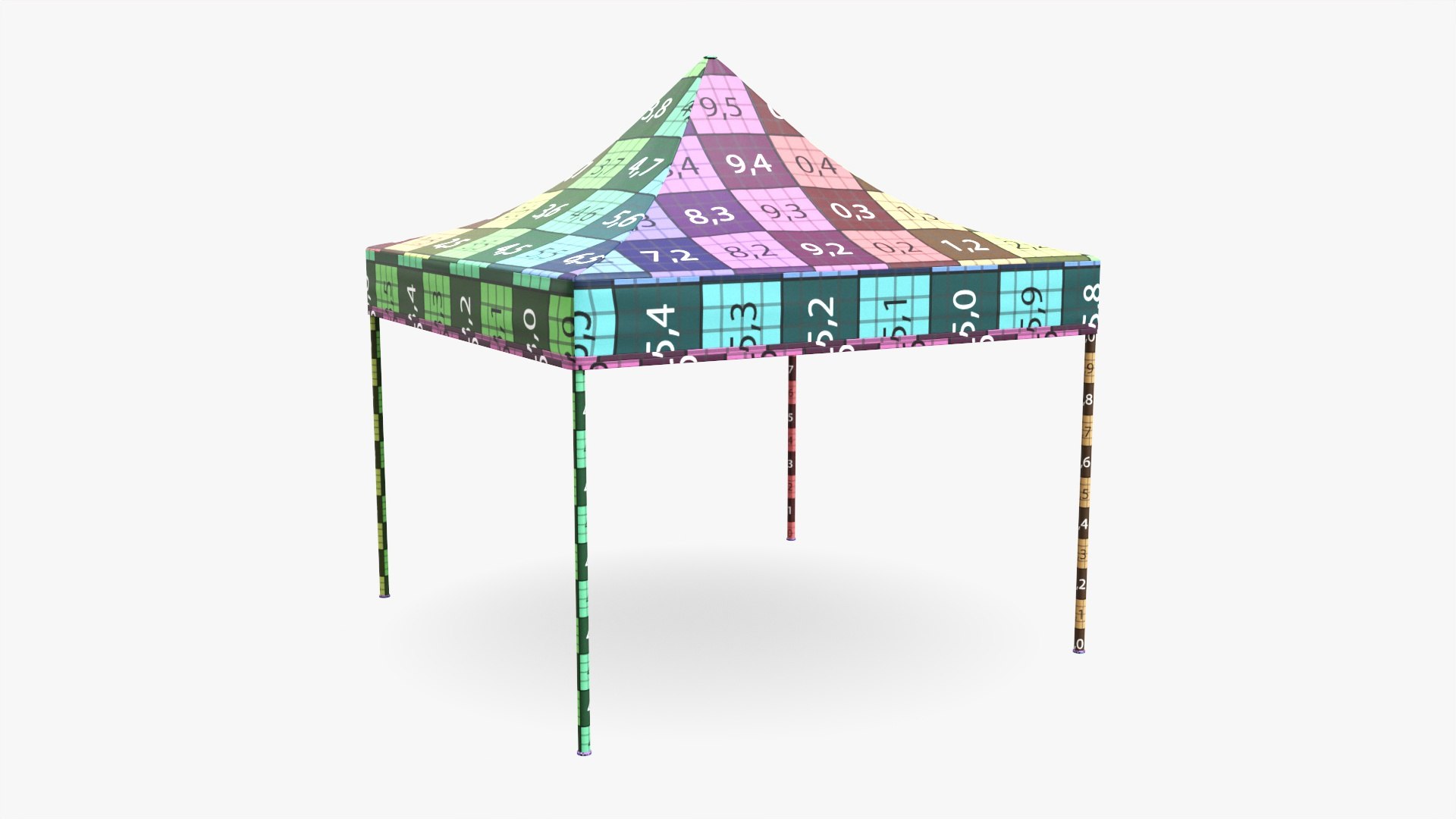 Mockup Display Tent 3D Model - TurboSquid 1707955