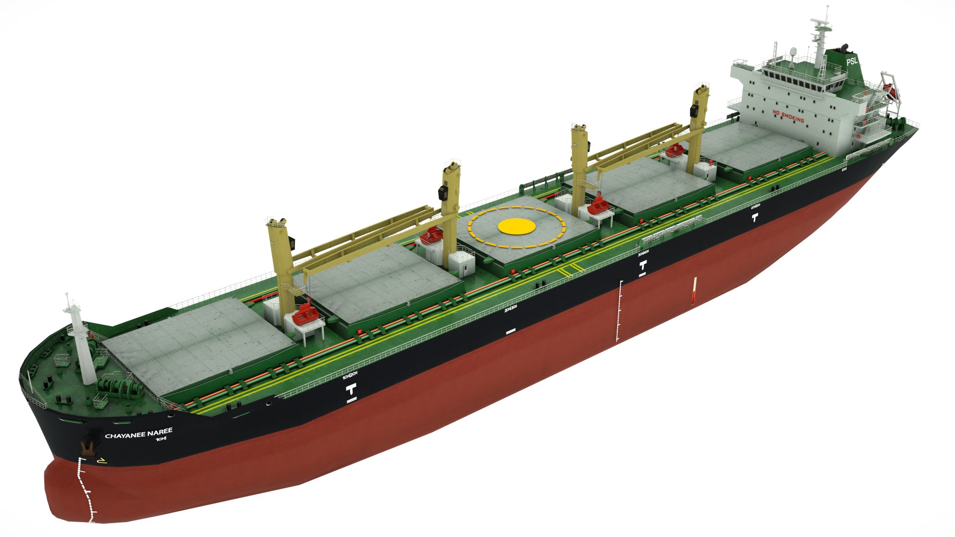 Cargo Vessel Chayanee Naree Obj