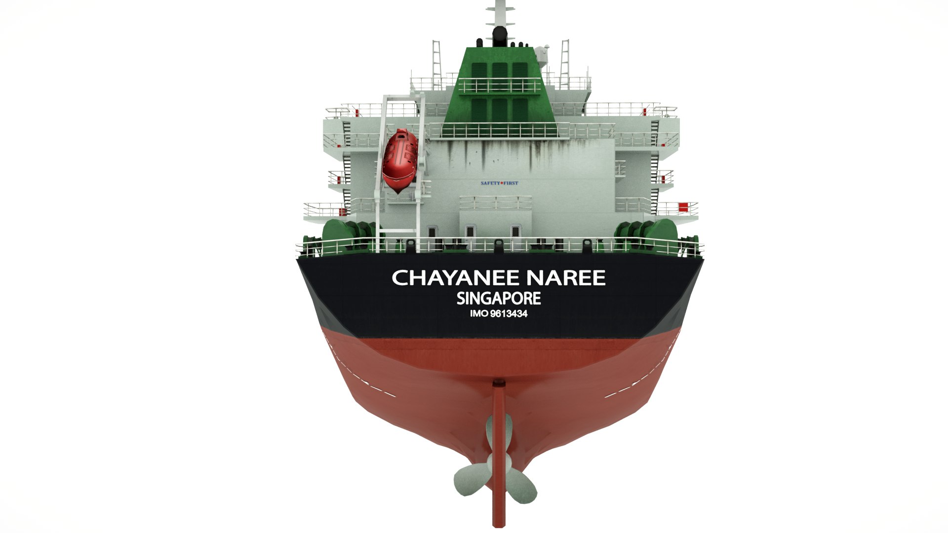 Cargo Vessel Chayanee Naree Obj