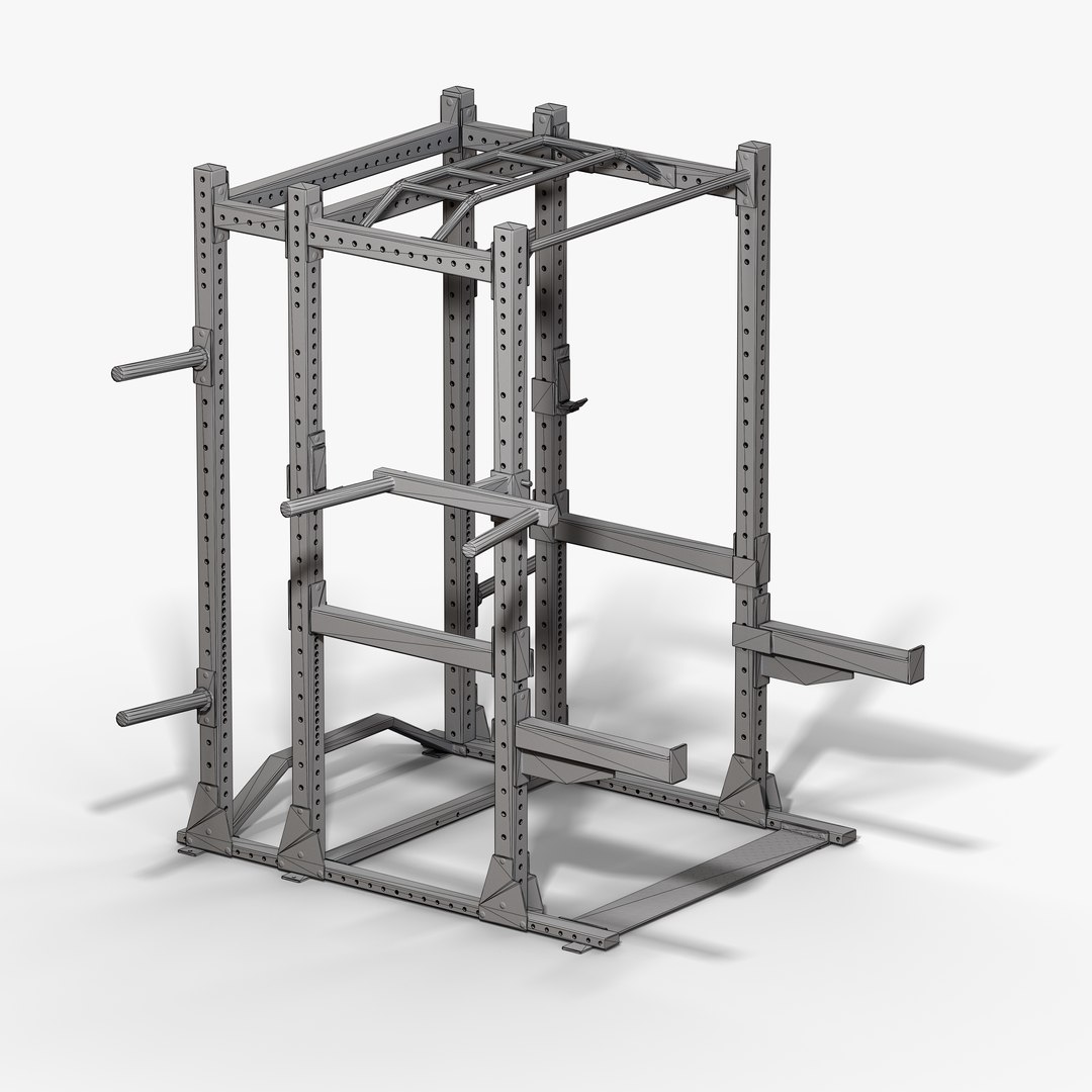 3D Model Power Modular Rack - TurboSquid 2279940