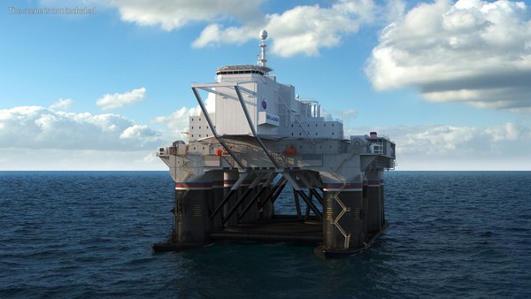 3D odyssey sea launch platform - TurboSquid 1410129