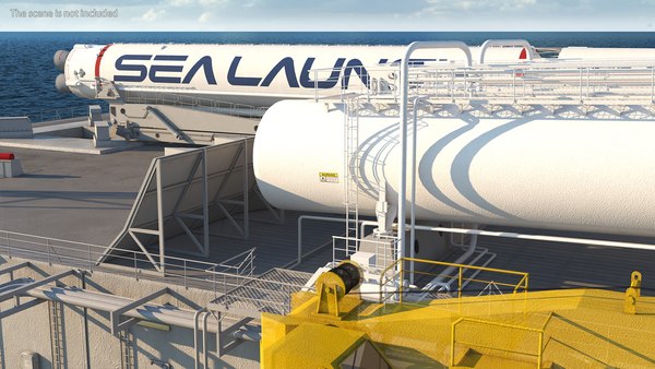 3D odyssey sea launch platform - TurboSquid 1410129